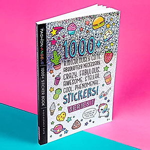 Fashion Angels 1000+ Ridiculously Cute Stickers for Kids - Fun Craft Stickers for Scrapbooks, Planners, Gifts and Rewards, 40-Page Sticker Book for Kids Ages 6+ and Up