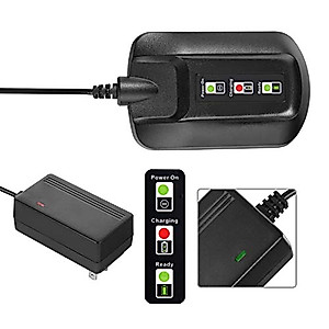Cell9102 Replacement Worx 20V Battery and Charger Starter Kit， WA3520 Lithium Battery and Charger WA3742 Compatible with Worx 20-Volt Cordless Power Tools