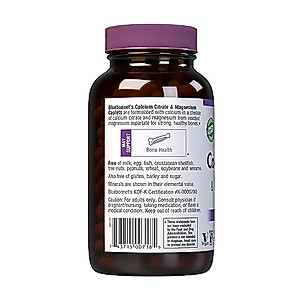 BlueBonnet Calcium Plus Magnesium Caplets, 180 Count