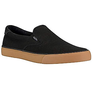 Lugz Mens Clipper Slip On Sneakers Shoes Casual - Black - Size 9.5 M