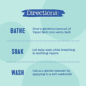 Oilogic Stuffy Nose and Cough Vapor Bath Relief for Babies & Toddlers, Essential Oil Breathe Blend - Naturally Soothes with 100% Pure Lavandin, Orange, Eucalyptus Oil & More - 266ml (9 fl oz)