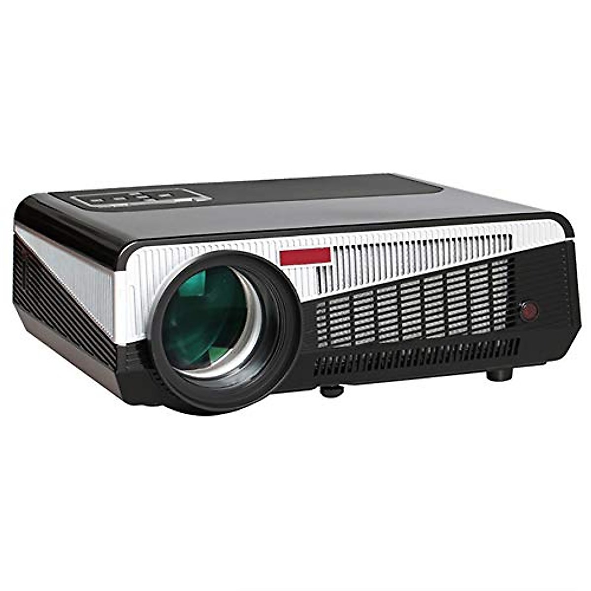 Gzunelic 9500 lumens Android WiFi Projector Real Native1080p Video Projector LCD LED Full HD Theater Proyector with Bluetooth Wireless Mirror to Smart Phone by Airplay or Miracast Ideal for Home