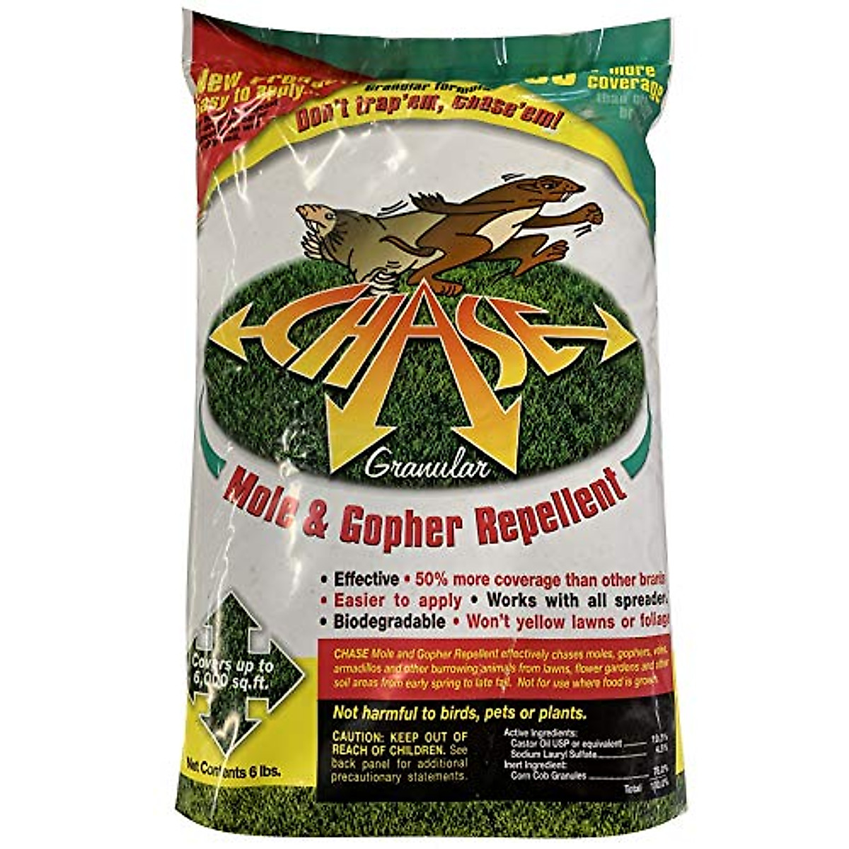 Chase Mole & Gopher Repellant 6 Lbs.