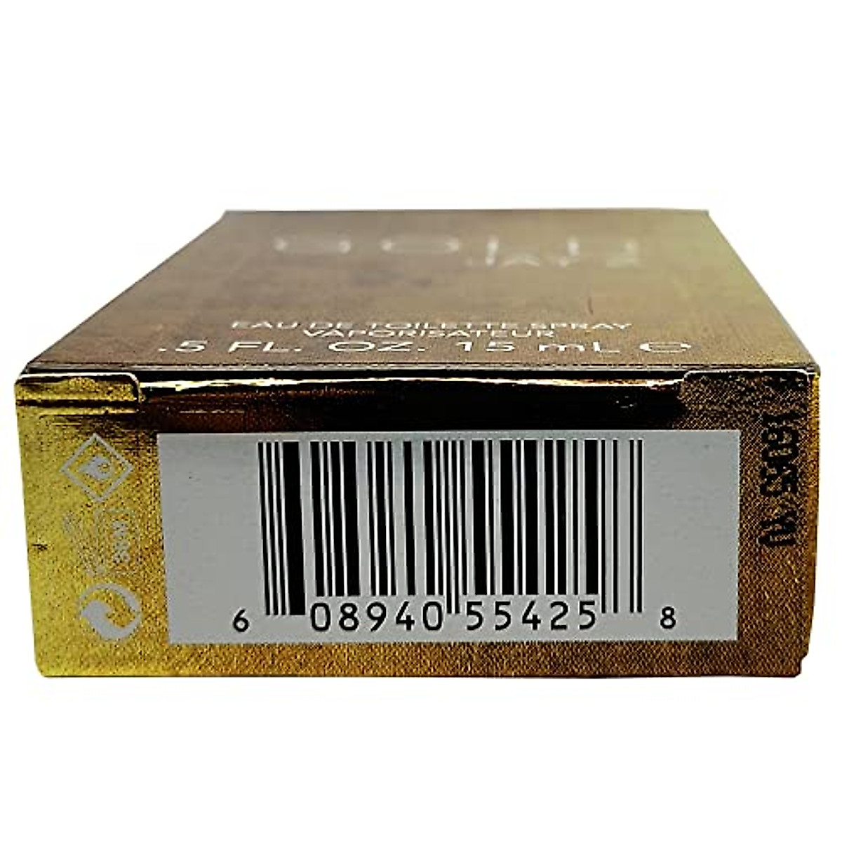 Jay-Z Gold Cologne EDT Spray for Men, Aromatic Fougere Fragnance, 0.5 Fl Oz