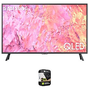 SAMSUNG QN55Q60CA 55 Inch QLED 4K Smart TV Bundle with 2 YR CPS Enhanced Protection Pack (2023 Model)