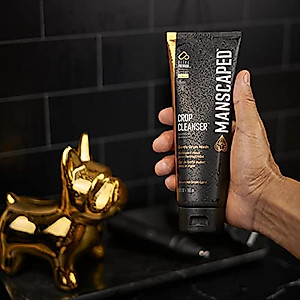MANSCAPED® Crop Cleanser™ Groin Wash, Men’s UltraPremium Invigorating Formula for Below-The-Waist Cleaning, Refreshing Shower Gel For Men Infused with Vitamin E and Aloe, Vegan body wash (6 oz)