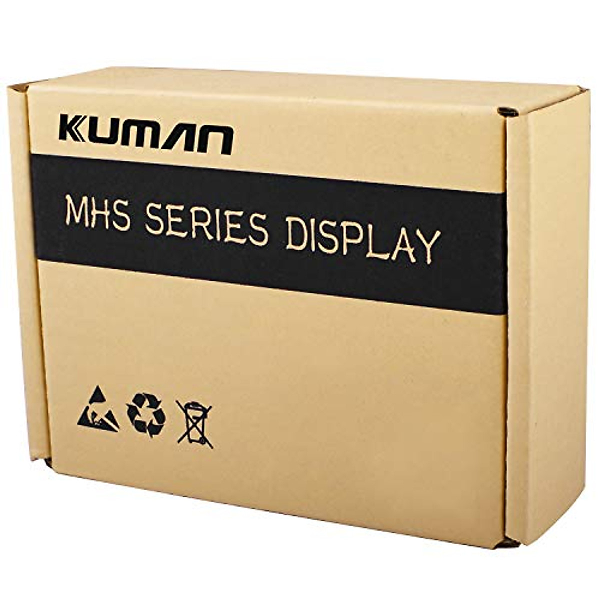 kuman 3.5 Inch Touch Screen with Protective Case 320x480 Resolution TFT LCD Display for Raspberry Pi 3B+, 2B, B+