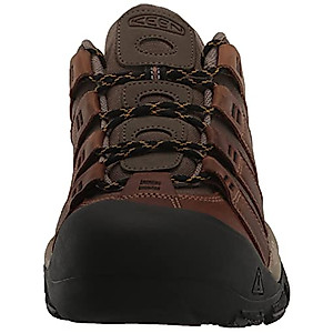 KEEN Men's Newport Durable Breathable Low Height Hiking Shoes, Toasted Coconut/Old Gold, 9.5