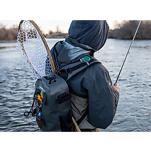 YANKEE FORK - Submersible Sling Pack - Waterproof Main Compartment, Water Resistant Exterior Pocket - 10 Liter - Holds Gear