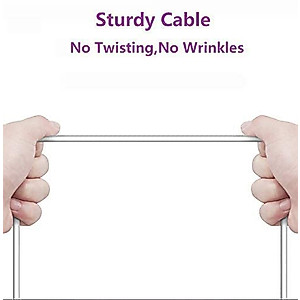 Super Charging Cable Replacement for Huawei P30 Pro 5A Supercharge USB Type C Cable, 6.6FT Super Fast Charge Type-C Cable for Huawei P20 Pro, Mate 20 Pro, Mate 10, P10 Plus, Mate 20 (6.6FT 2 Packs)