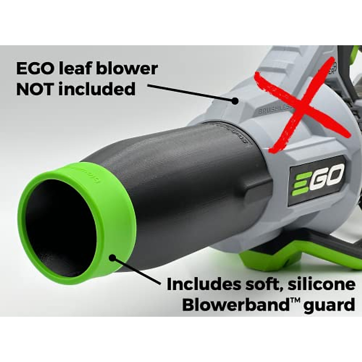 Stubby Nozzle Co. STUBBY Car Drying Nozzle for EGO Leaf Blowers (530, 575, 580, 615, 650, 670, and 765 Models)