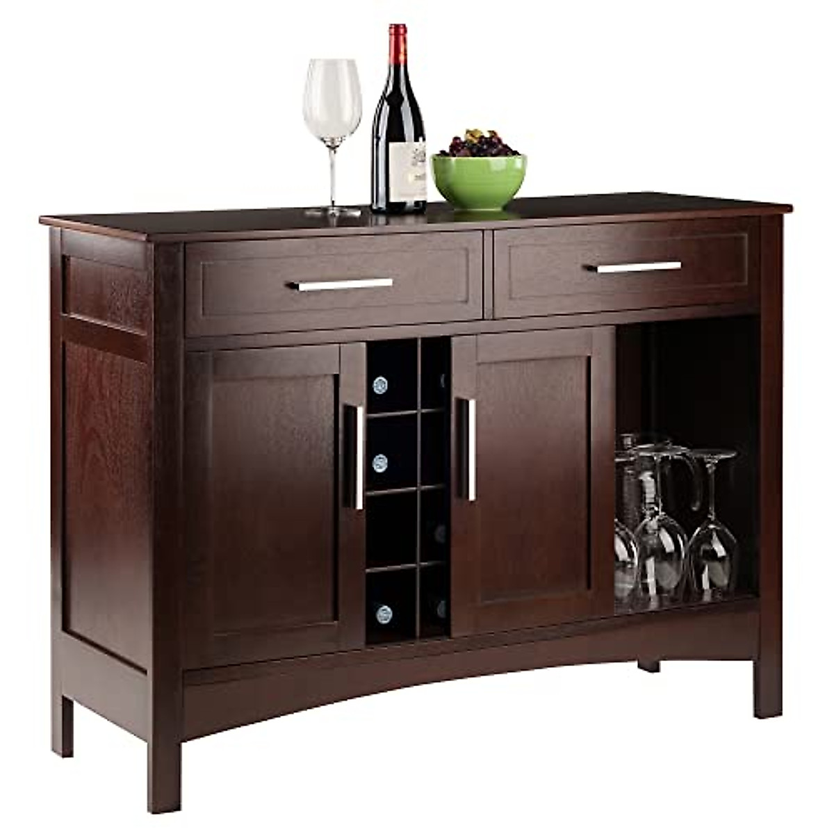 Winsome Gordon Cabinet Buffet, Walnut