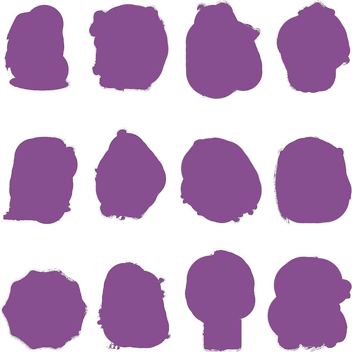 OSNIE Purple Painting Kits Stickers