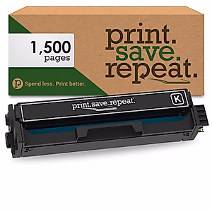 Print.Save.Repeat. Lexmark C3210K0 Black Remanufactured Toner Cartridge for C3224, C3326, MC3224, MC3326 [1,500 Pages]