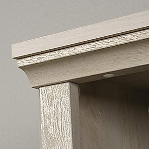 Sauder Select Collection 5-Shelf Bookcase, Chalked Chestnut finish