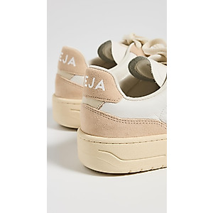 Veja Women's V-90 Sneakers, Extra White Pierre, 5 Medium US