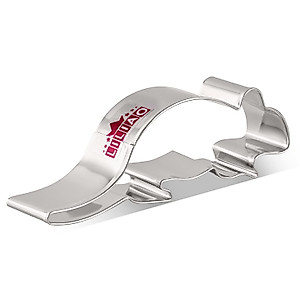 LILIAO 4.6" Mouse Cookie Cutter, Stainless Steel