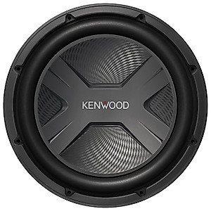 Kenwood KFC-W3041 Car Subwoofer - 2000 Watts Maximum Power, 12 Inch, Single 4 Ohm Voice Coil, Sold Individually