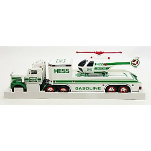 Hess Gasoline Truck Transporter with Helicopter 2006