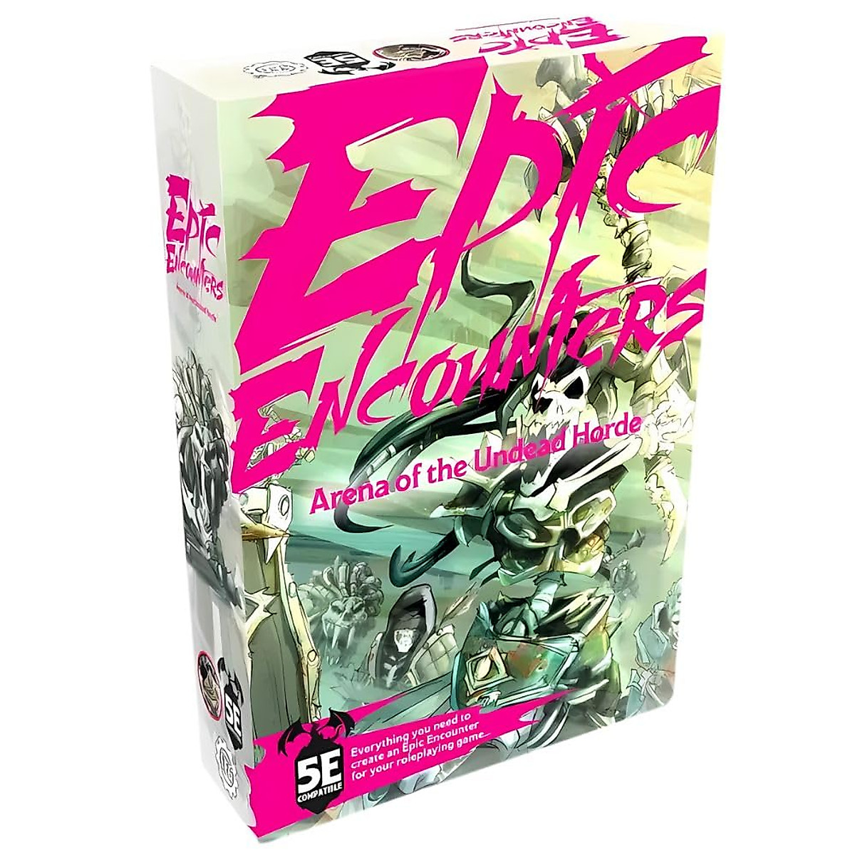 Steamforged Games Epic Encounters Tower of the Lich Empress and Arena of the Undead Horde Bundle (2 Items)