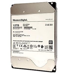 HGST 12TB Ultrastar He12 0F29590 7200 RPM 256MB DC HC520 SATA 3.5" 512e Internal Hard Drive with New Power Disable Feature
