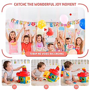 Makolle Kids Camera,Kids Camera for Girls,Kids Digital Camera Kids Video Camera for vlogging with 32GB SD Card,Toddler Toys Christmas Birthday Gifts for Girls Age 3-9, Pink