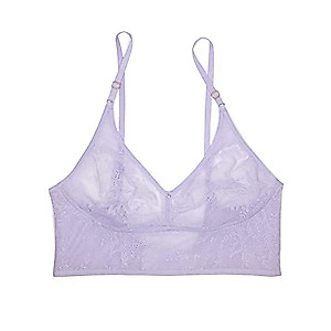Smart & Sexy womens Sa1451 Bra, Lilac Iris (Smooth Lace), Large US