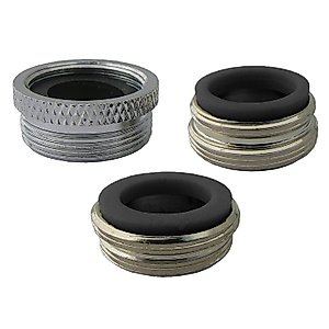 Larsen Supply CO, INC. 09-1661NL No Lead, Three Piece Faucet Adapter Kit, Chrome