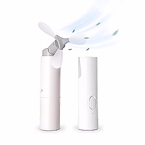 shinic Usb Mini Fan, Portable table Fan, 3 Blades, Rechargeable Mini Fan, with Strong Wind, Pocket Fan Long Lasting, 7-13 Working Hours Mini Handheld Fan Battery Operated for Outdoor with Power Bank
