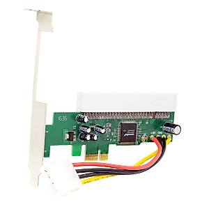 Cablecc PCI-Express PCIE PCI-E X1 X4 X8 X16 to PCI Bus Riser Card Adapter Converter with Bracket for Windows