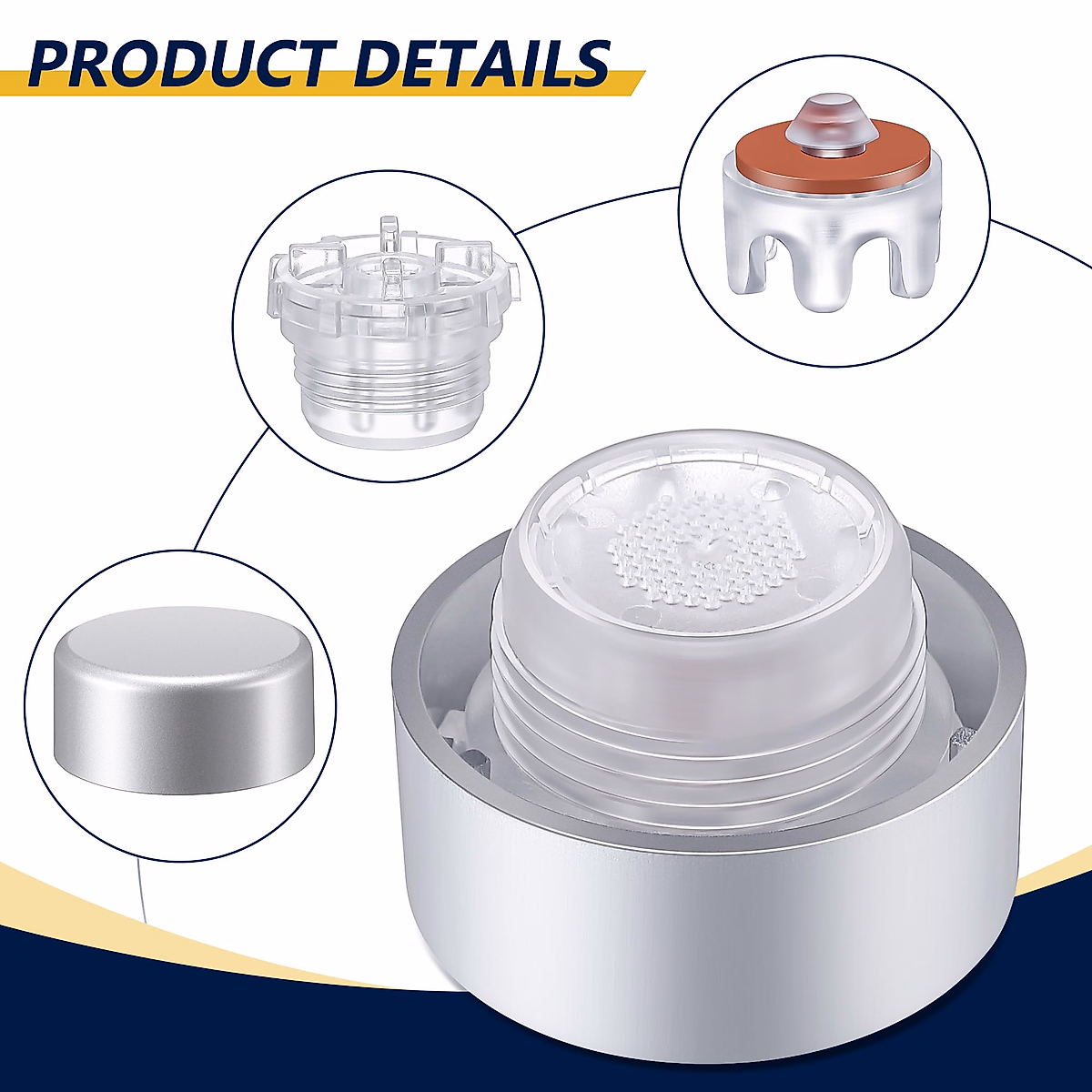 Ceoighe Vacuum Breaker Repair Kit Replacement for 630-7500, Compatible with Prier 400 and 500 Series Anti Siphon Wall Hydrants, Vacuum Breaker Service Parts Kit for Outdoor Faucet