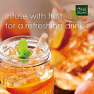 ONE ORGANIC Instant Tea Powder (Green) – 4.4 oz. – 125 Servings – USDA Certified Organic – 100% Pure Tea - Instant Hot or Iced Tea – Unsweetened