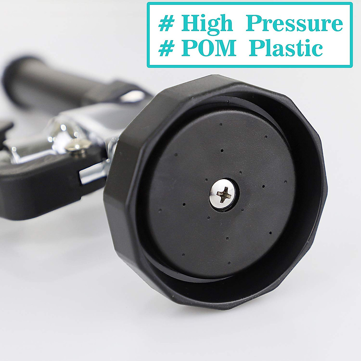 YooGyy Commercial Sink Pre-Rinse Sprayer 4-8 Inch Center Deck Mount 26’’ Height Kitchen Faucet, Dual Hole Dual Handles with High Pressure Pull Down Spray Valve and 10’’ Add on Spout