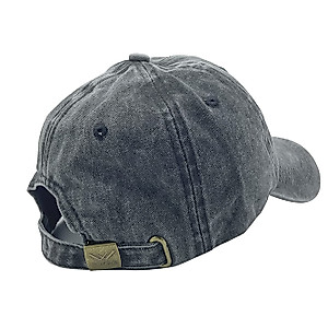 LOKIDVE Women's Mama Bear Arrow Baseball Hat Embroidered Washed Denim Mom Cap