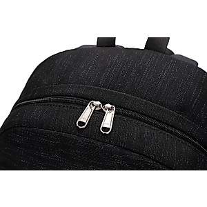 Joymoze Roomy Fashion Shimmer Cat Ears Cute School Backpack for Girl Black