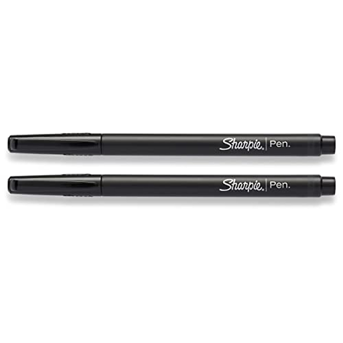 Sharpie Felt Tip Pens, Fine Point, Black, 2 Count