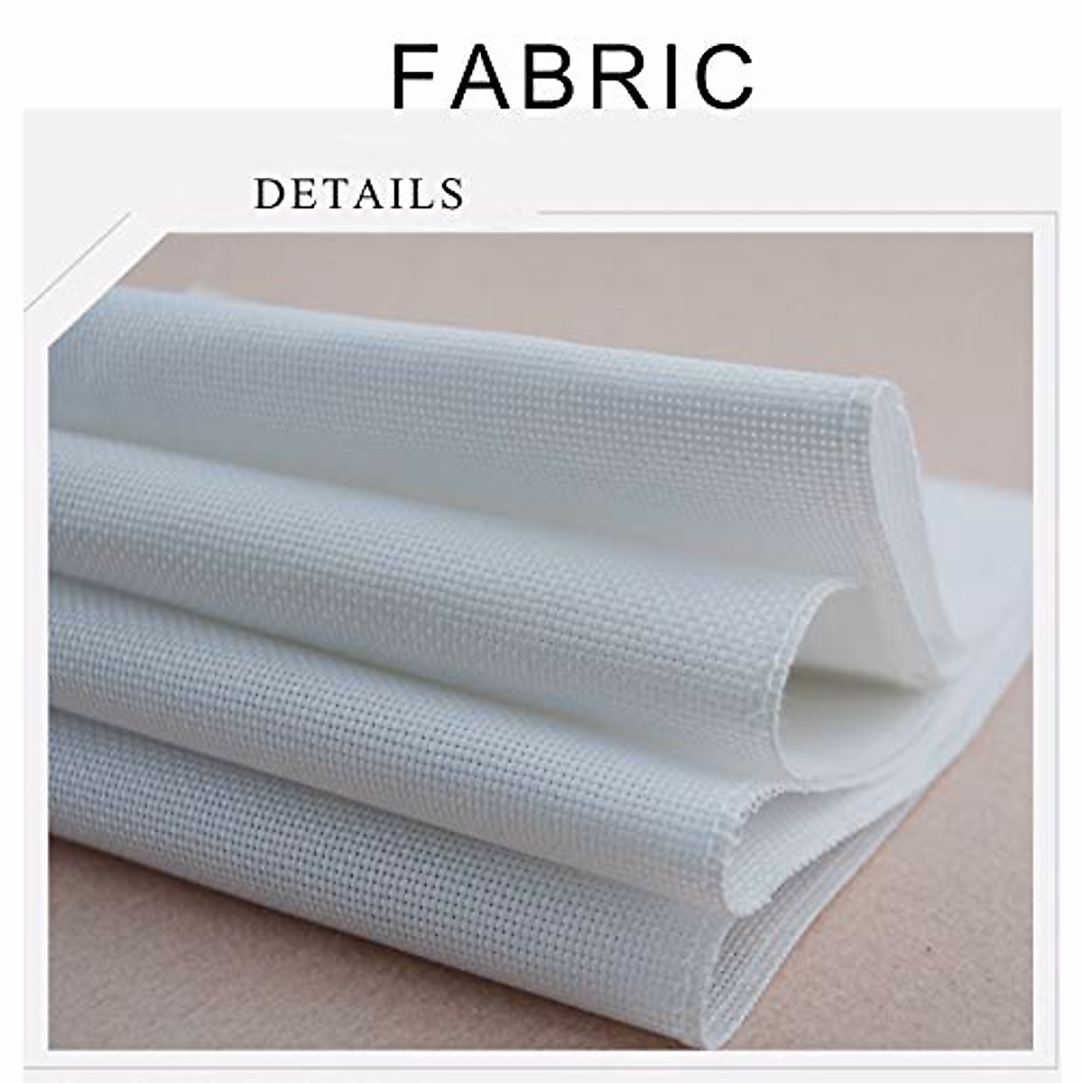 AORUNI Personalized Cross Stitch Kits Photo Custom Made Fabric Cross-Stitch Hand Embroidery Kit (23"*31"/60CM*80CM)