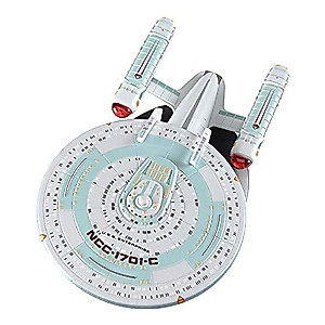 Hero Collector| Star Trek The Official Starships Collection | Eaglemoss Model Ship Box U.S.S. Enterprise NCC-1701-C