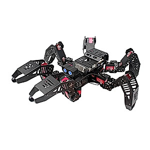 Spider Robot Six-Legged Robot Kit, Secondary Developme Spider Robott Secondary Development Kit, Programmable Spider Bionic Robotionic Gifts Coding Robotics ( Color : Spiderbot Standard )