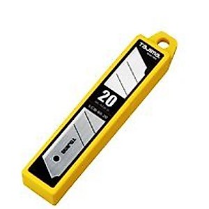Tajima LB65-20H Spare Blades, Silver, 25 mm, Set of 20 Pieces