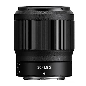 Nikon NIKKOR Z 50mm f/1.8 S | Premium large aperture 50mm prime lens (nifty fifty) for Z series mirrorless cameras | Nikon USA Model