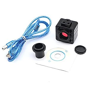 Handheld Digital Microscope Accessories 5MP USB Industrial Microscope Camera Digital Electronic Eyepiece C-Mount Adapter Ring Microscope Accessories (Color : Package A)