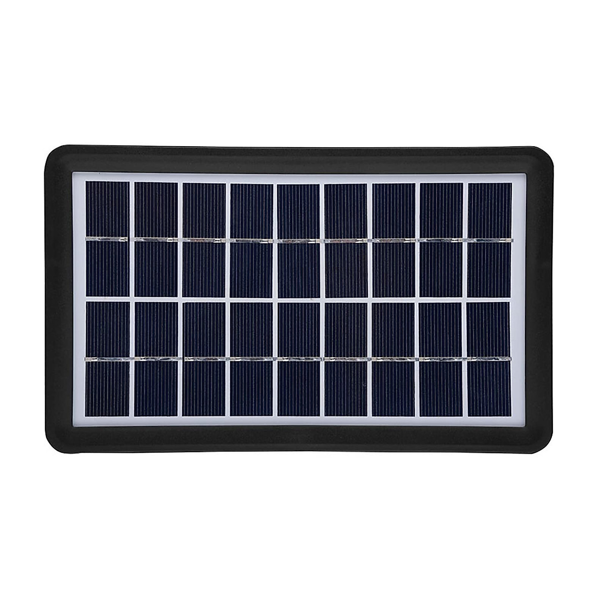 9V 3W Polycrystalline Solar Panel, Waterproof 93% Light Transmittance Solar Battery Charger, Suitable for Outdoor Activities, and Reliable for Travel