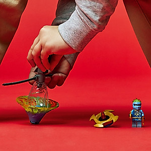 LEGO NINJAGO Jay’s Spinjitzu Ninja Training 70690 Spinning Toy Building Kit with NINJAGO Jay; Gifts for Kids Aged 6+ (25 Pieces)