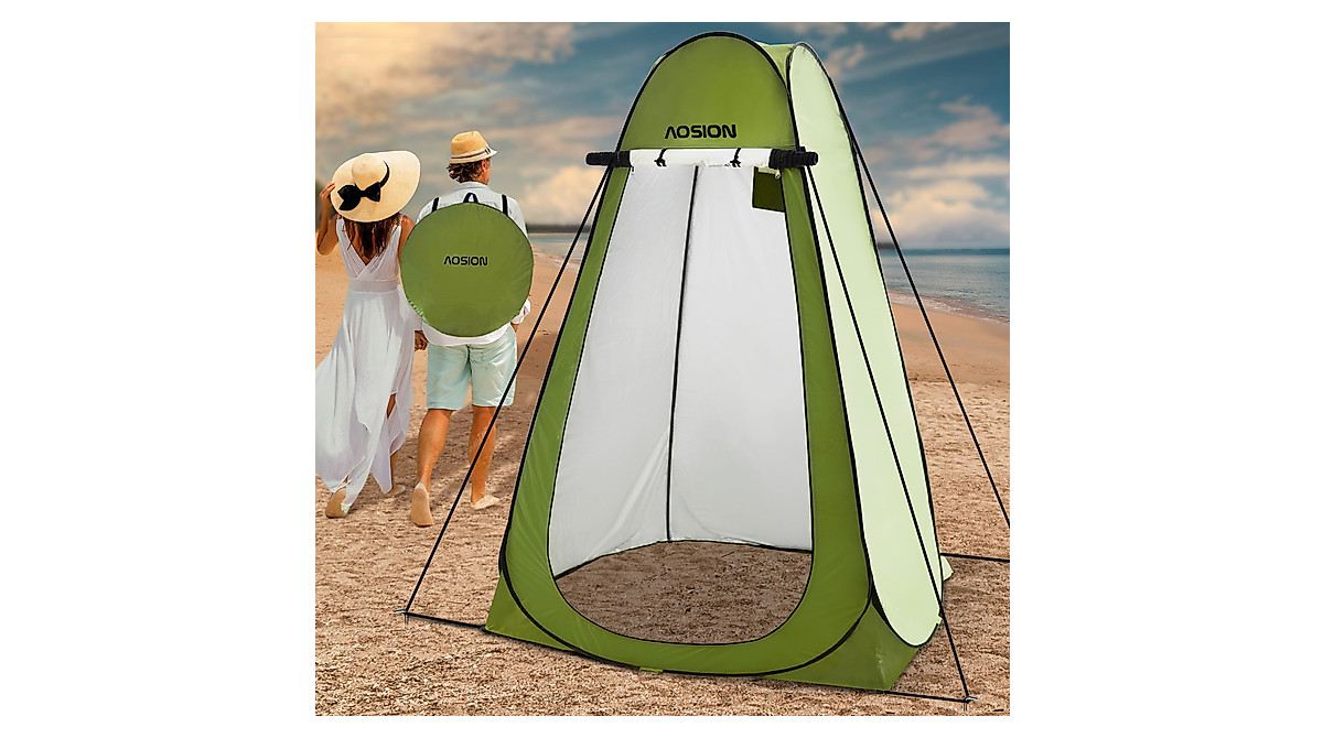 AOSION Privacy Shower Tent - Pop Up Portable Changing Room
