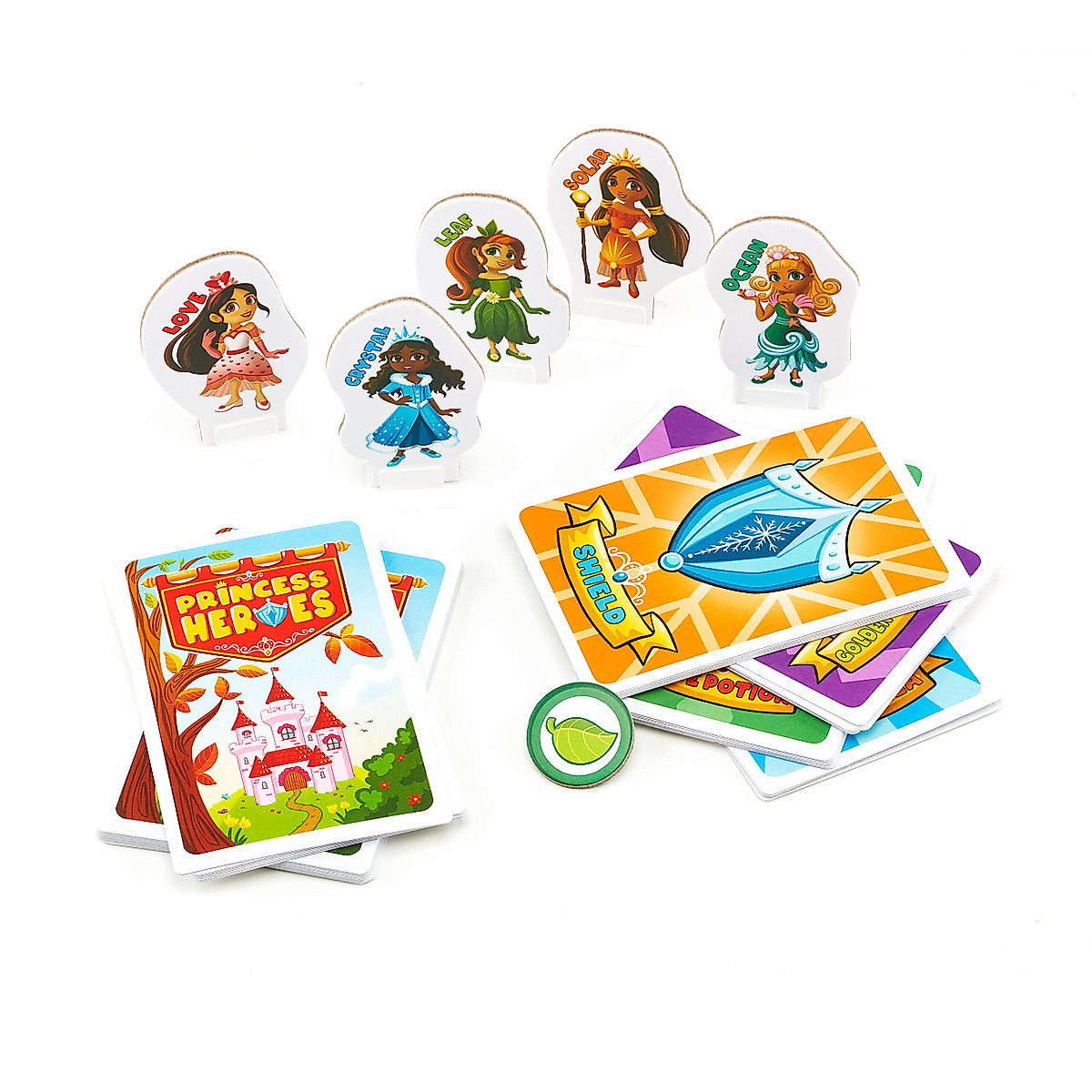 Jumping High Fives Princess Heroes Board Game - Cooperative Princess Castle Game for Kids Ages 4 and Up - Children Develop New Skills Through Play, Perfect for Family Fun Time