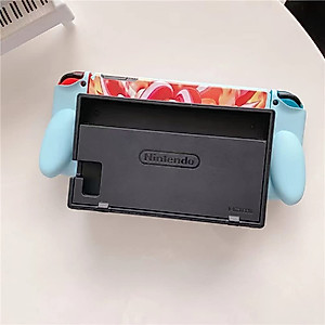 ENFILY for Cute Dragon Ball Case Compatible with Nintendo Switch, Dockable Case Cover, Ergonomic Soft TPU Grip Case for Joycon, Sparkle Skin Set