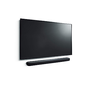 Yamaha ATS-2090 Sound Bar with Wireless Subwoofer, Bluetooth, and Alexa Voice Control Built-in (Renewed), Black