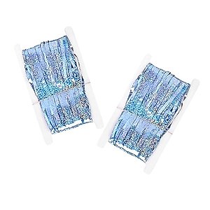 VOSAREA 1 Pack 2 Sets Foil Fringe Curtains Background rain Curtain Fringe Curtain Backdrop Gold foil Curtain Glitter Curtains Tassel Trim Party rain Curtain rain Curtain Background Metal