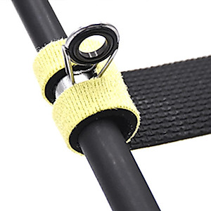 BESPORTBLE 6pcs Lure Rod Strap Pole Wraps Fishing Pole Holder Travel Fishing Rod Carriers Fishing Rod Holder Fish Rods Bands Fishing Rod Bandage Fishing Rod Sleeve Fishing Rod Rack Belt